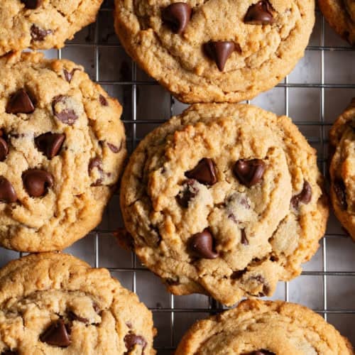 Peanut Butter Chocolate Chip Cookies {Grain Free, Gluten Free} - The ...