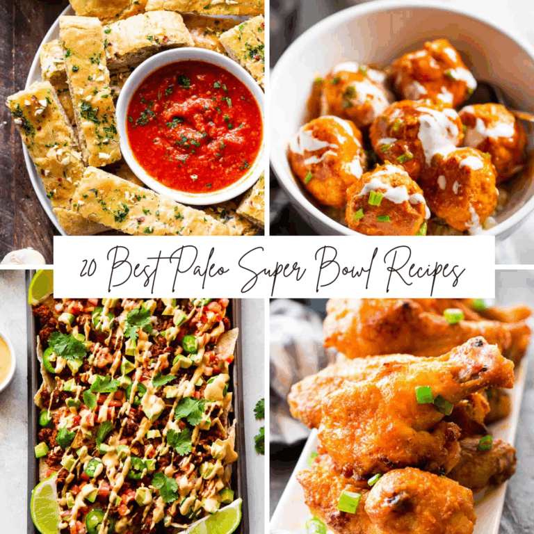 20 Best Paleo Super Bowl Recipes {Whole30} - The Paleo Running Momma