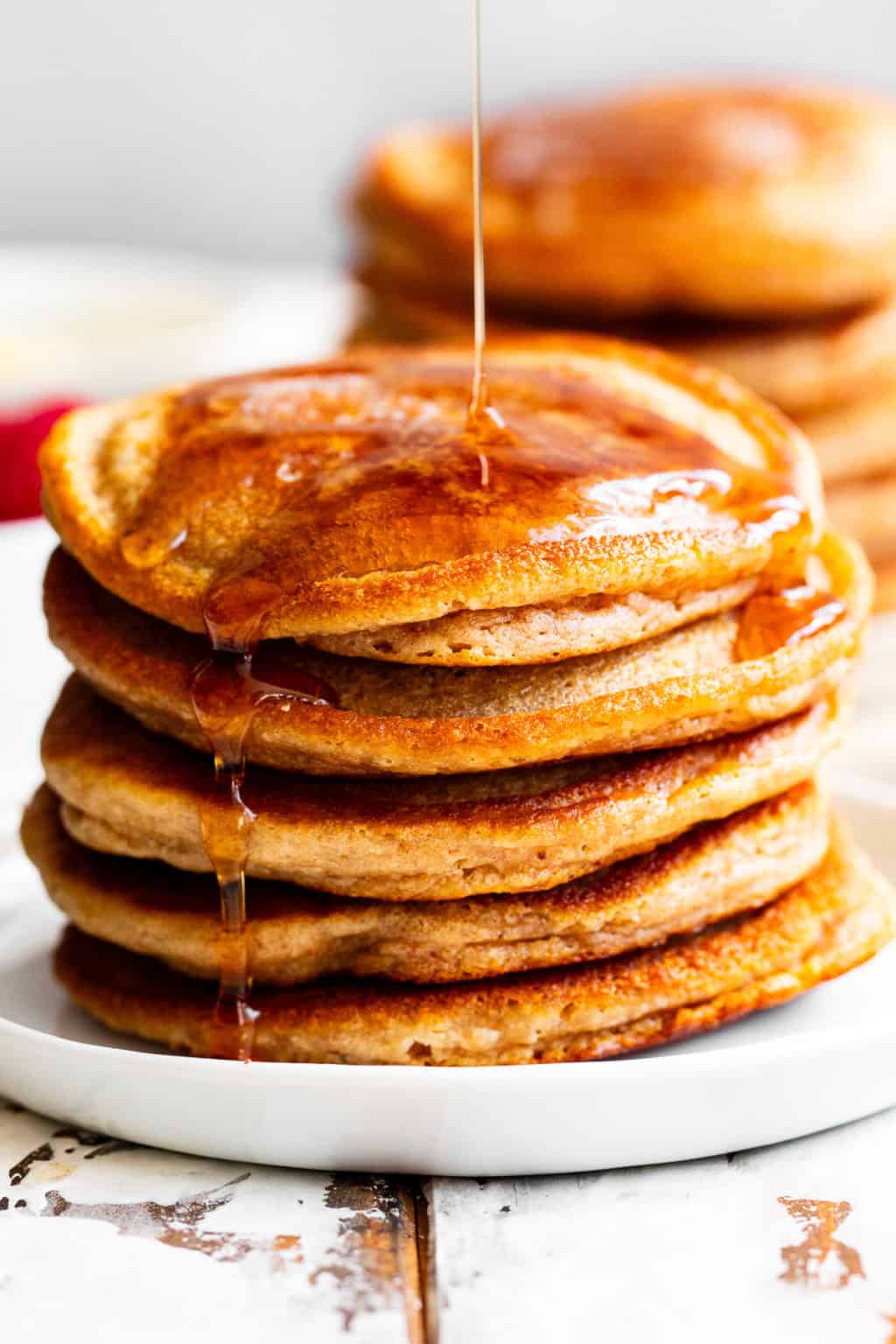 Fluffy Almond Flour Pancakes (Healthy, Gluten Free, Paleo) - The Paleo ...