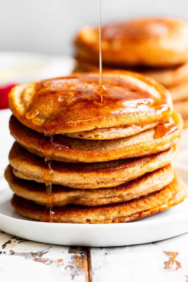 Fluffy Almond Flour Pancakes (Healthy, Gluten Free, Paleo) - The Paleo ...