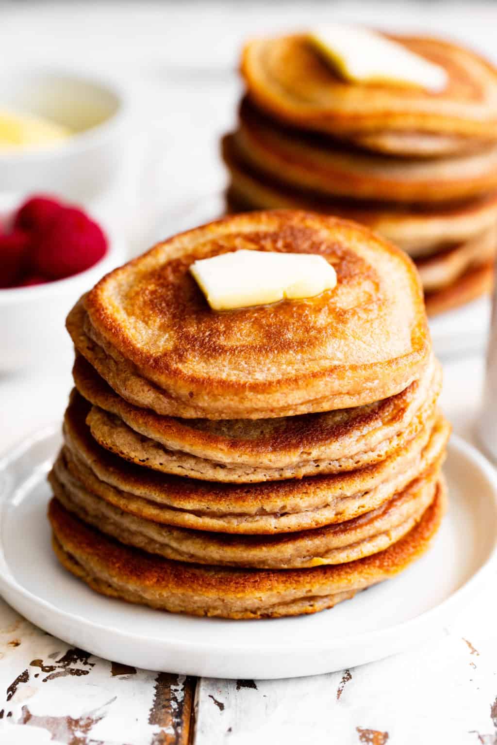 Fluffy Almond Flour Pancakes (Healthy, Gluten Free, Paleo) - The Paleo ...
